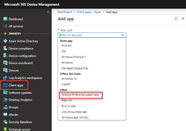Intune, Android Enterprise Device Owner enrollments & system apps ...